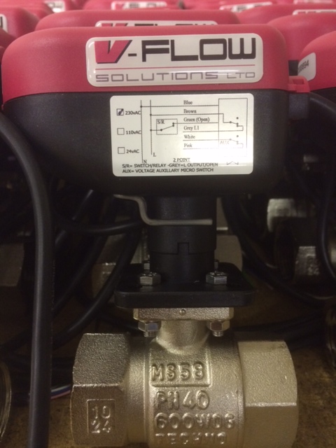 WRAS Approved Motorised Valves for Heating Control | V-Flow Solutions