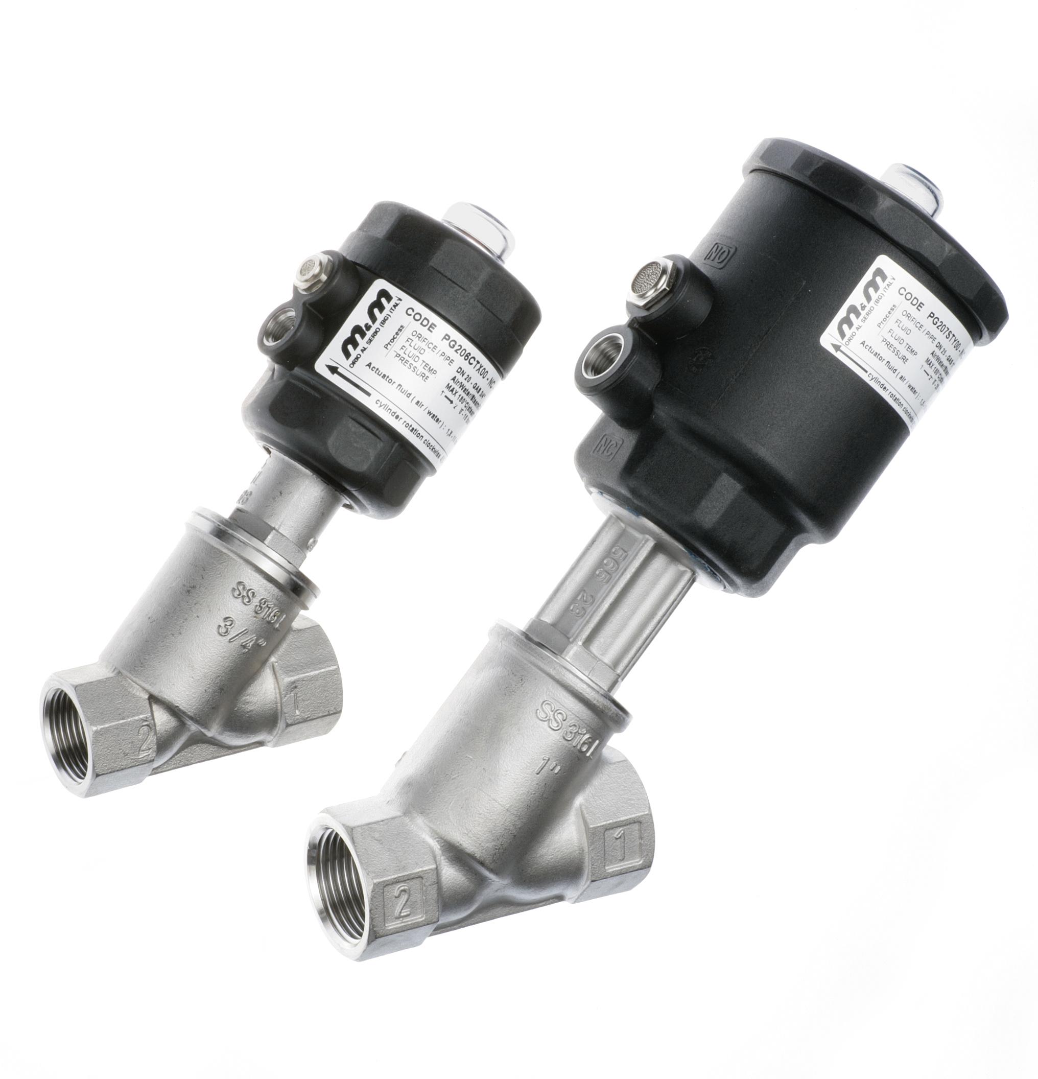 M&M Piston Valves for Autoclaves for Food Sterilisation | V-Flow Solutions