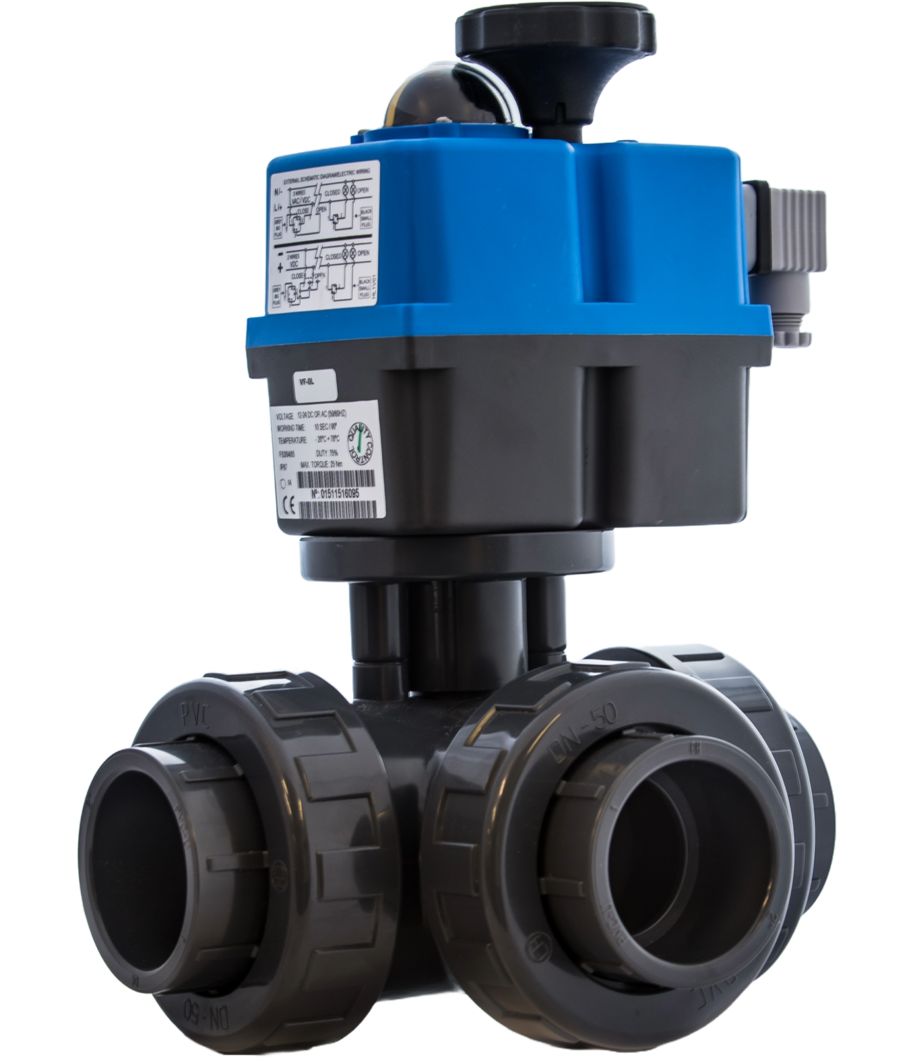 V-Flow extend the range of Electrically Actuated Plastic Ball Valves ...