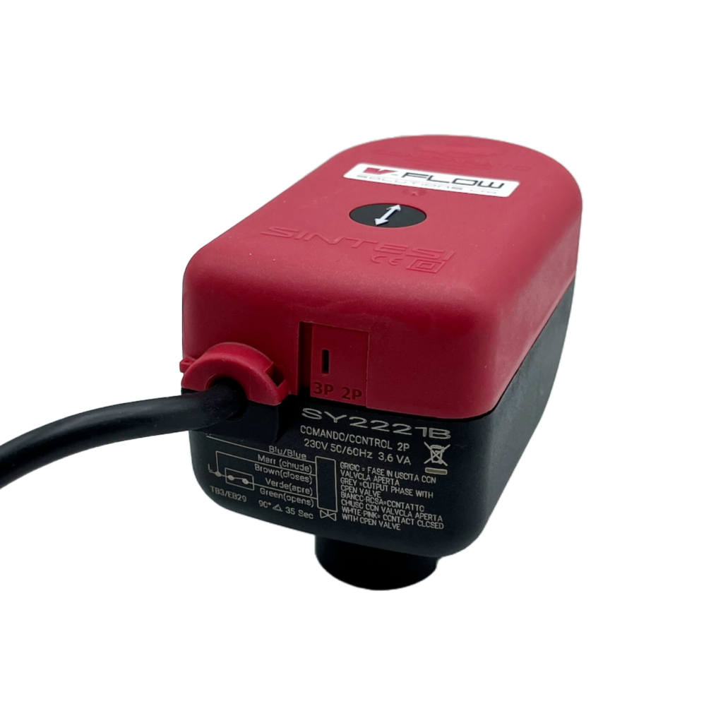 Motorised Valves - THE COMPARATO SINTESI | V-Flow Solutions