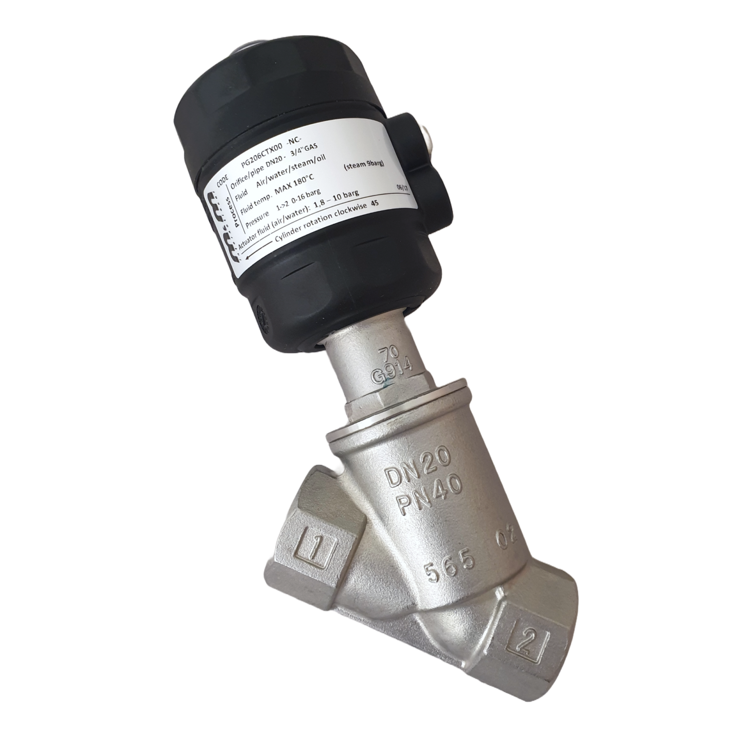 BPG206CTX00 3/4" - Bi-Directional NC | V-Flow Solutions