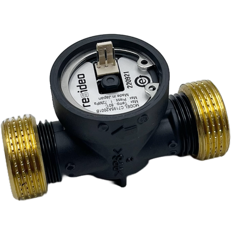 RFFLMETER12 1/2" DHW Flow Sensor/Flowmeter (C7195A2001B) | V-Flow Solutions